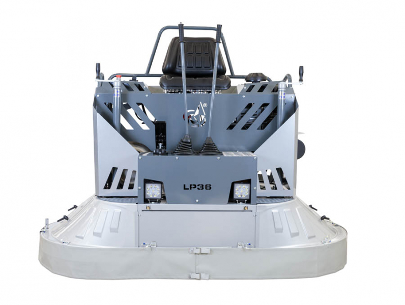 Lavina LP36 power trowel with system for polished concrete w Planetary ...
